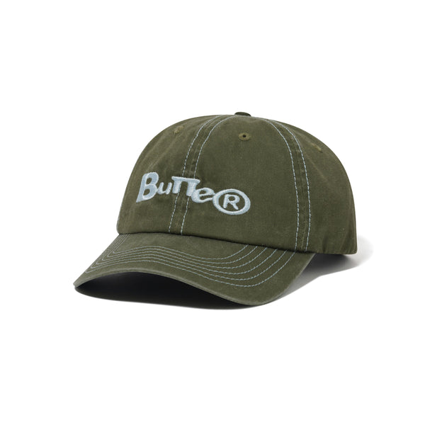 Registered 6 Panel Cap, Washed Army – Butter Goods USA